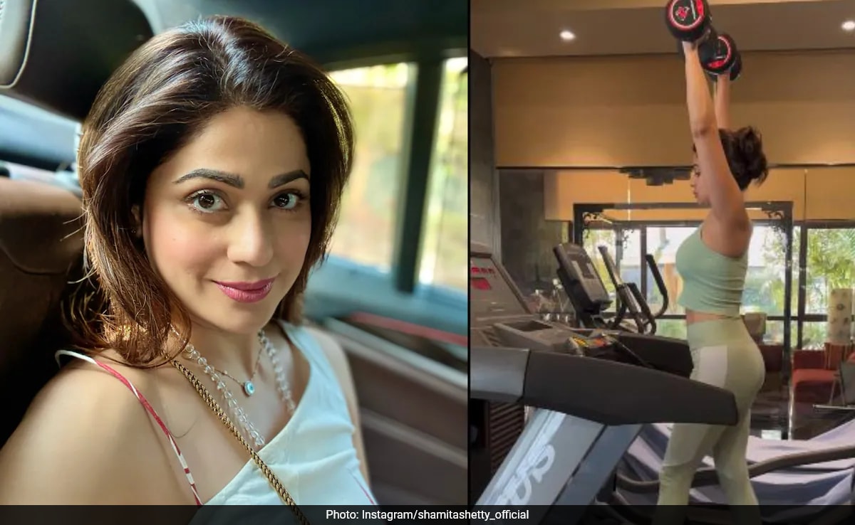 No Time To Exercise? Try Shamita Shetty's 10-Minute Full Body Treadmill Workout
