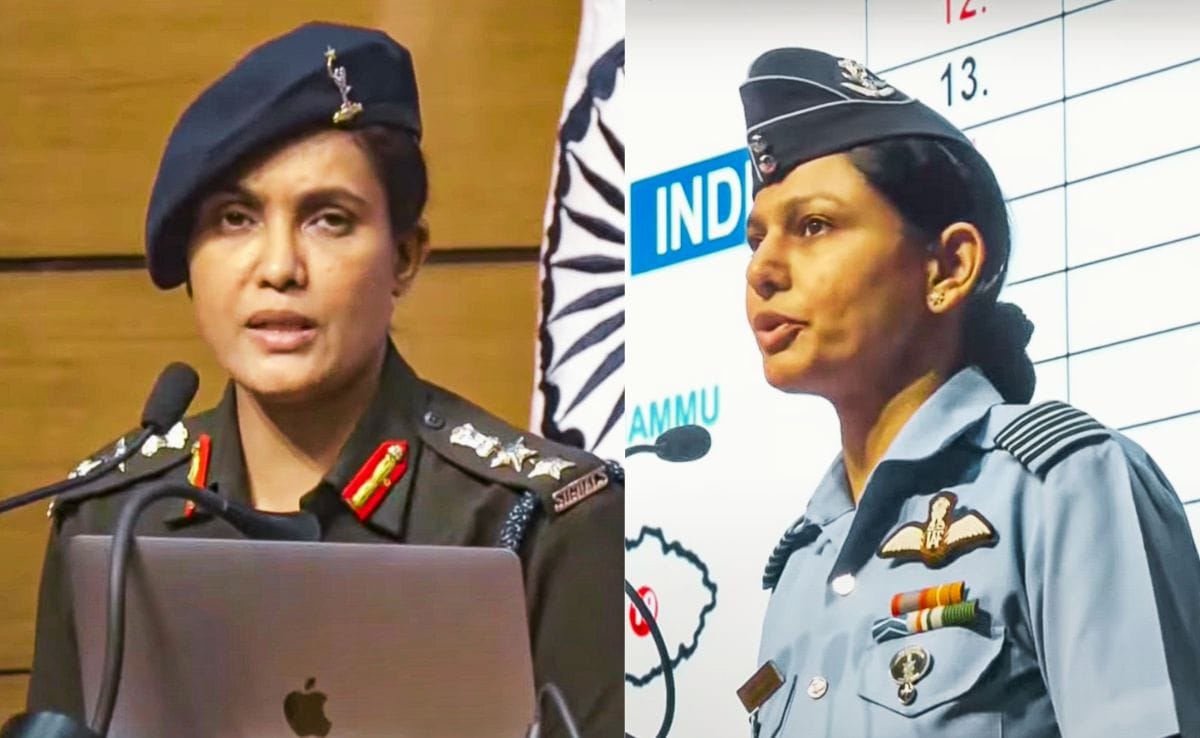 Operation Sindoor Wing Commander Vyomika Singh and Colonel Sophia Qureshi trending on social media