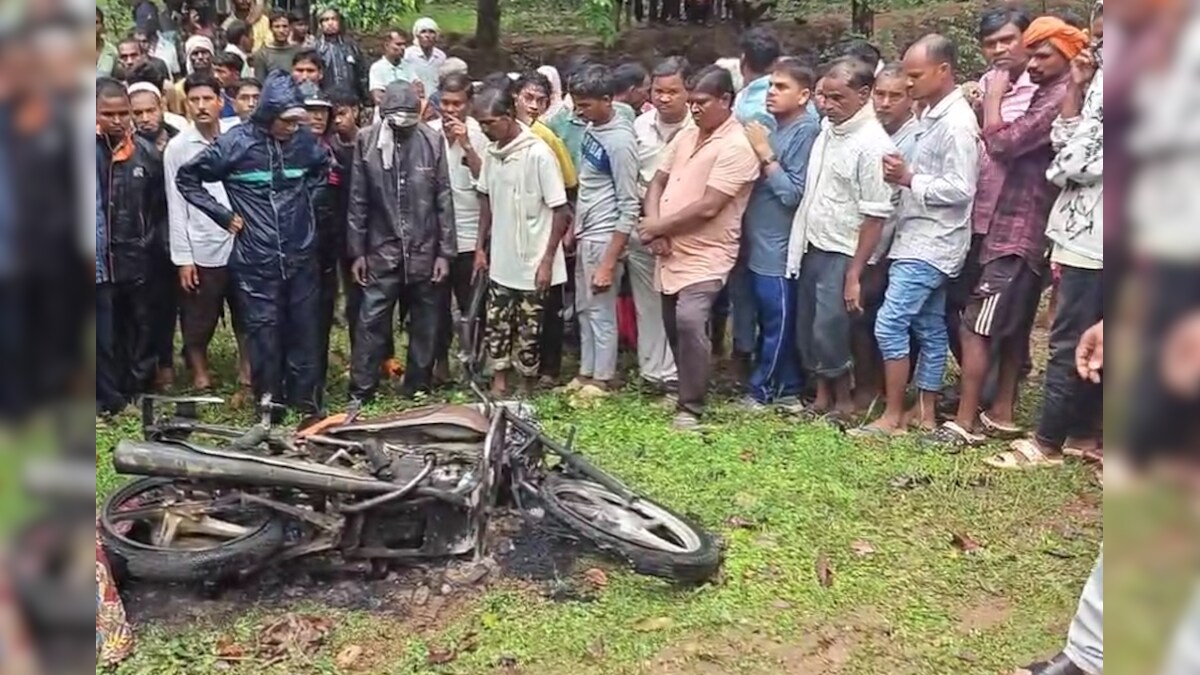 बाइक में फंसा हाईटेंशन लाइन का तार, एक झटके में जिंदा जल गए पति-पत्नी और देवर; जा रहे थे दुर्गा ...
