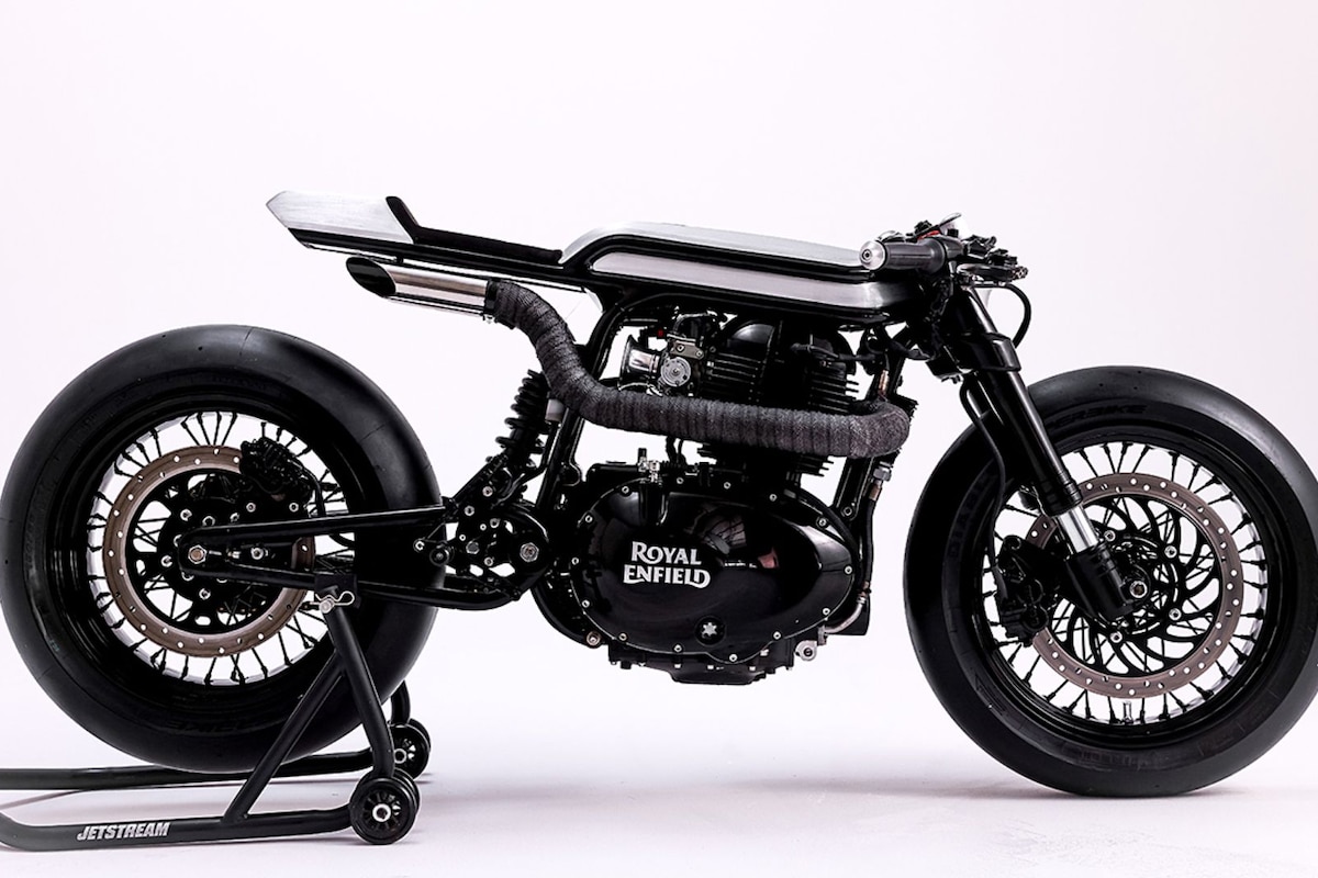 Meet Jetstream: Rajputana Customs' Stripped Down Royal Enfield Shotgun 650