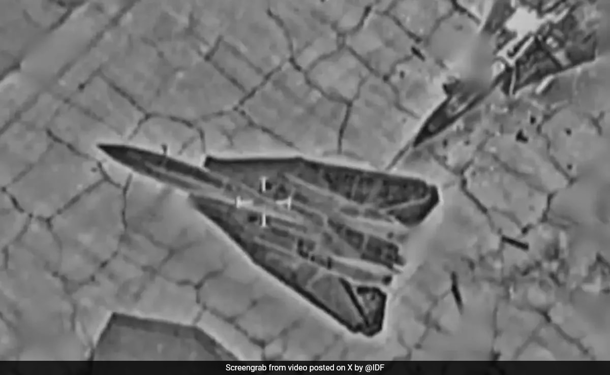 Video: Israel Destroys Iran's 'Mock-up' F-14 Tomcats Jets