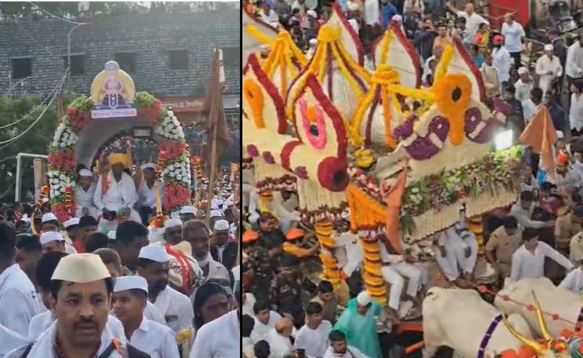 Pune Palkhi 2025 Sant Tukaram and Sant Dnyaneshwar Maharaj Palkhi Pune ...