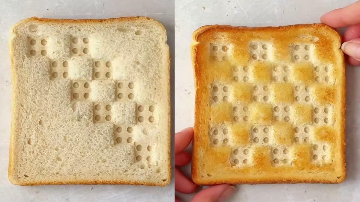 Viral Video: Woman Makes Buttered Lego Toast, Internet Has Mixed ...