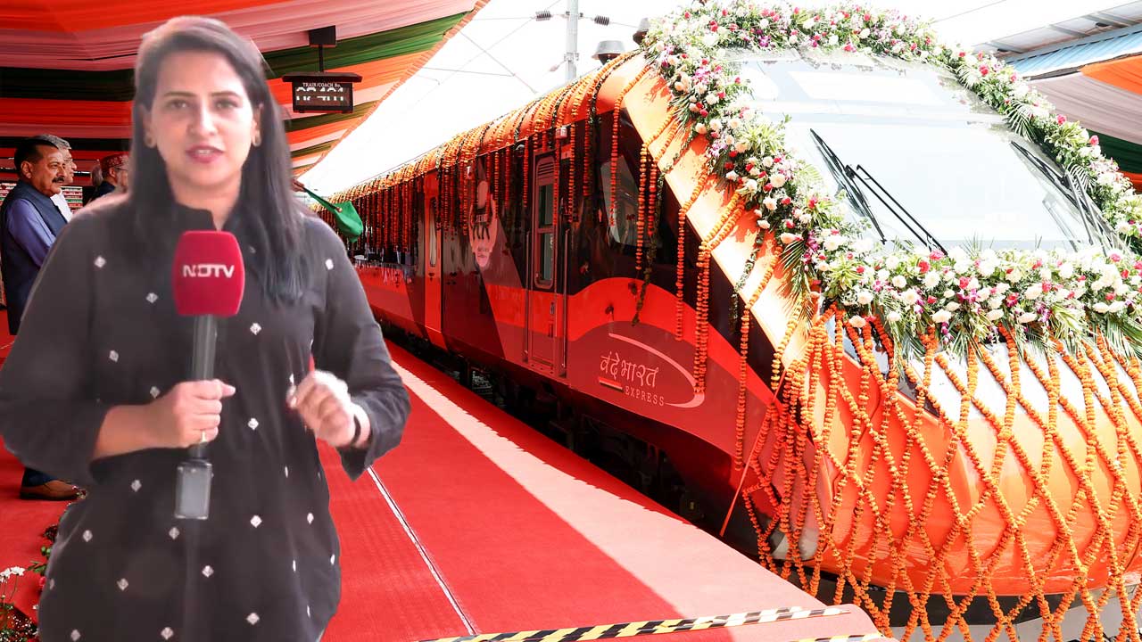 NDTV Special: Ground Report From Inside First Vande Bharat Train To Srinagar