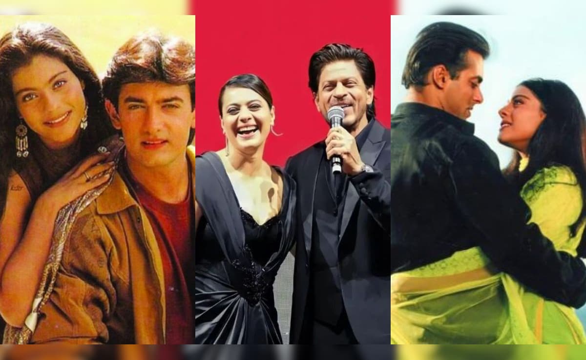Kajol On The Three Khans: "Shah Rukh Khan, Aamir Khan Are Extremely ...