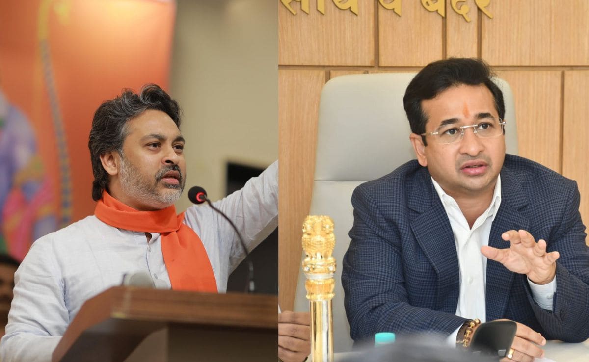 Nitesh Should Speack Carefully Nilesh Rane Advice To His Brother Nitesh ...