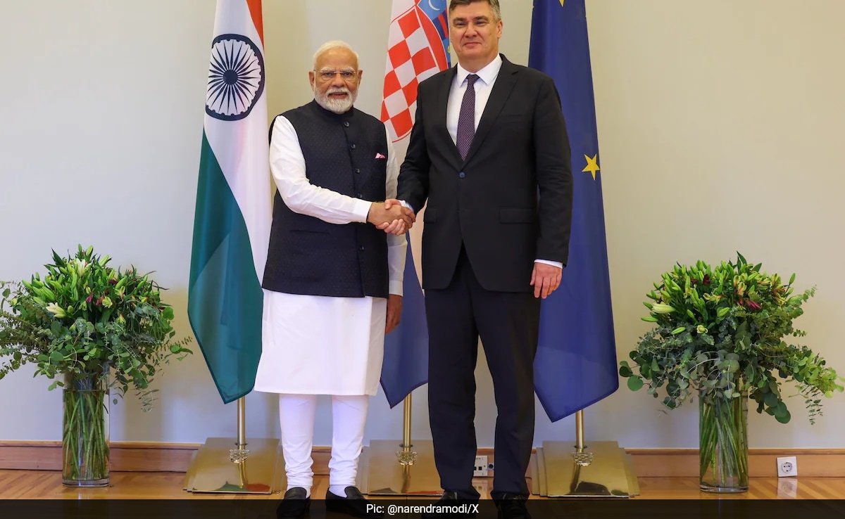 PM Modi Concludes Visit To Croatia After Meeting Top Leadership