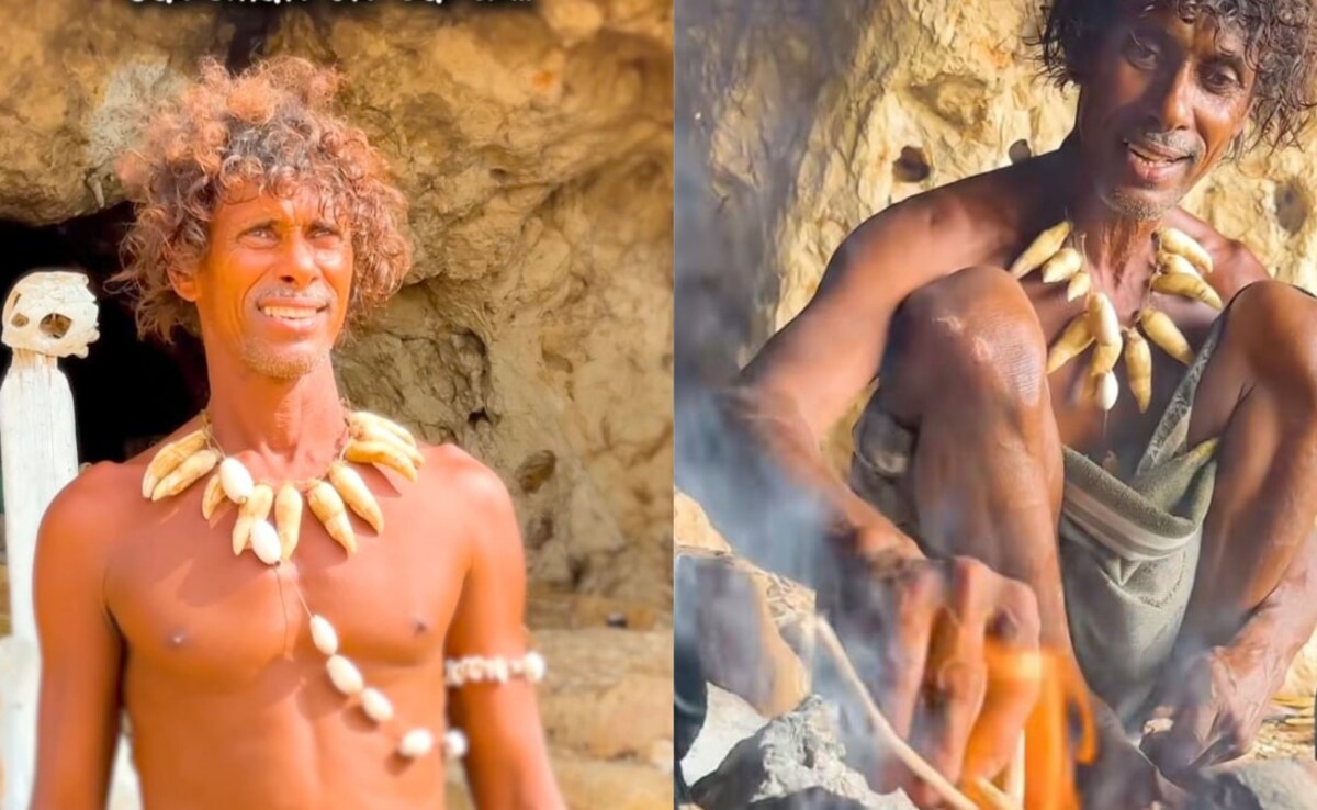 Travel Vlogger Meets "The Last Caveman on Earth": Here's How It Went