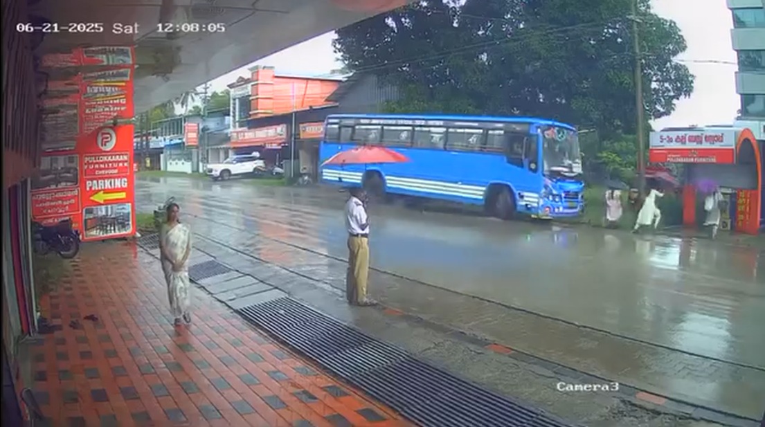 On Camera, Bus Rams Women Waiting At Bus Stop In Kerala's Thrissur