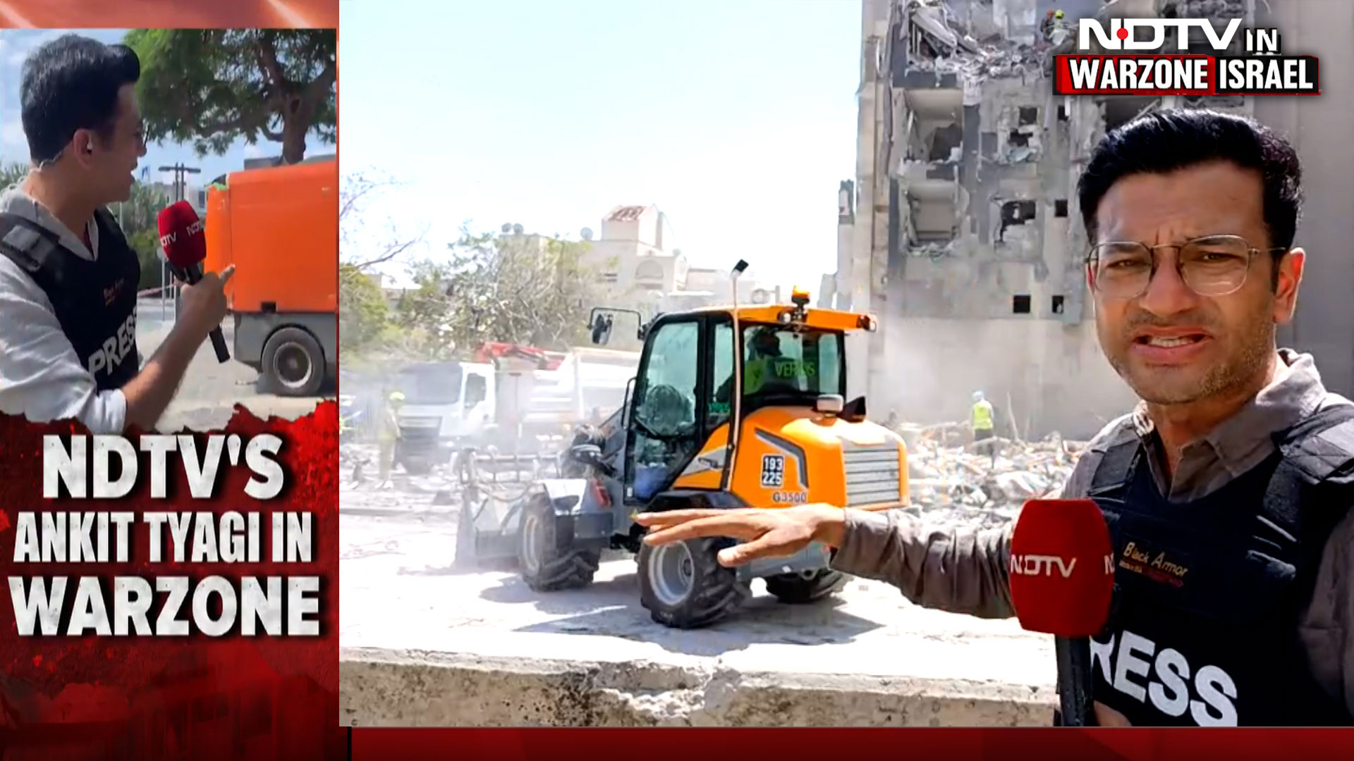 Iran Bombs, Israel Threatens: NDTV Reports From Frontline