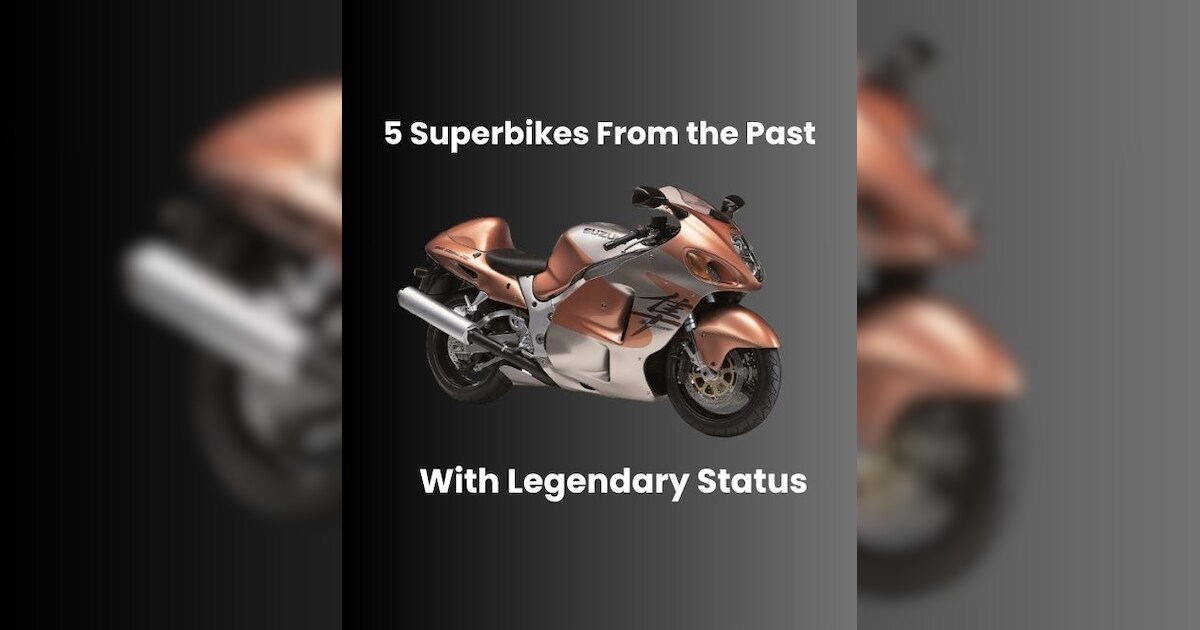 5 Superbikes From the Past With Legendary Status