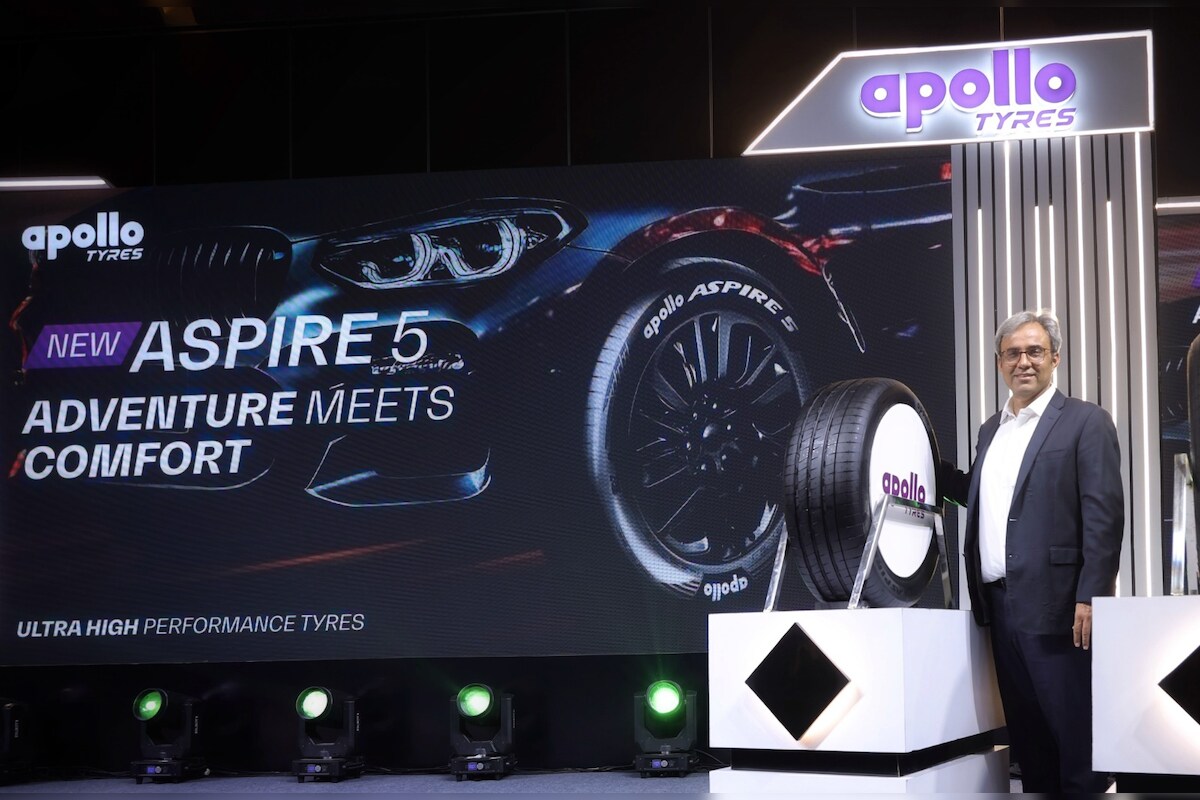 Apollo Tyres Unveils Aspire 5 UHP Tyres For India And Global Markets