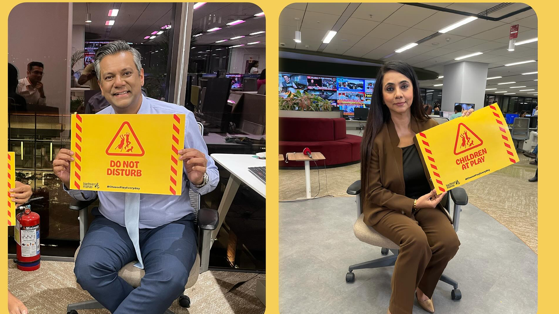 #BachpanManao | NDTV Anchors Celebrate The Joy Of Play And Supervised ...