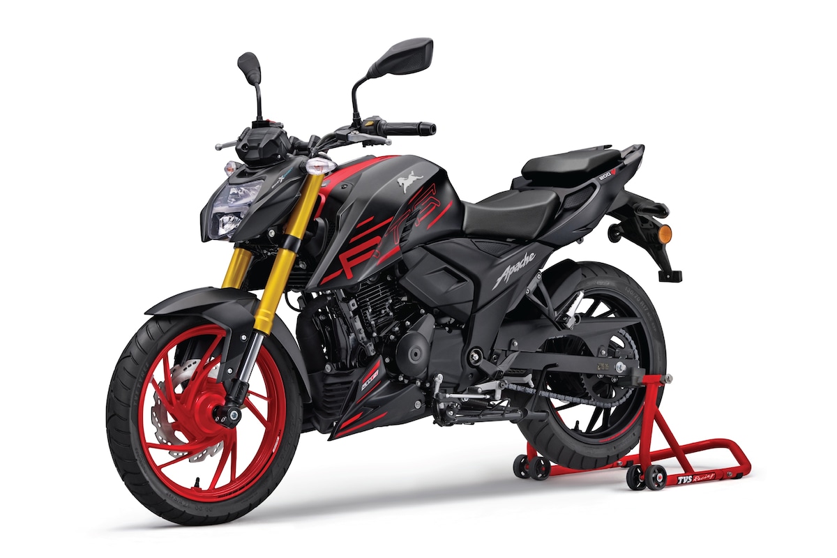 2025 TVS Apache RTR 200 4V Launched In India; Prices Start At Rs. 1.54 Lakh