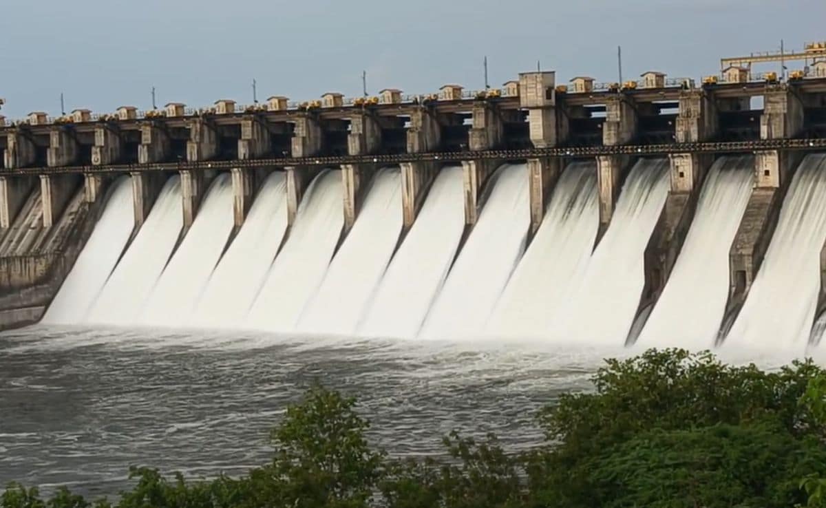 Good News Ujani Dam 100 percent full Maharashtra rain