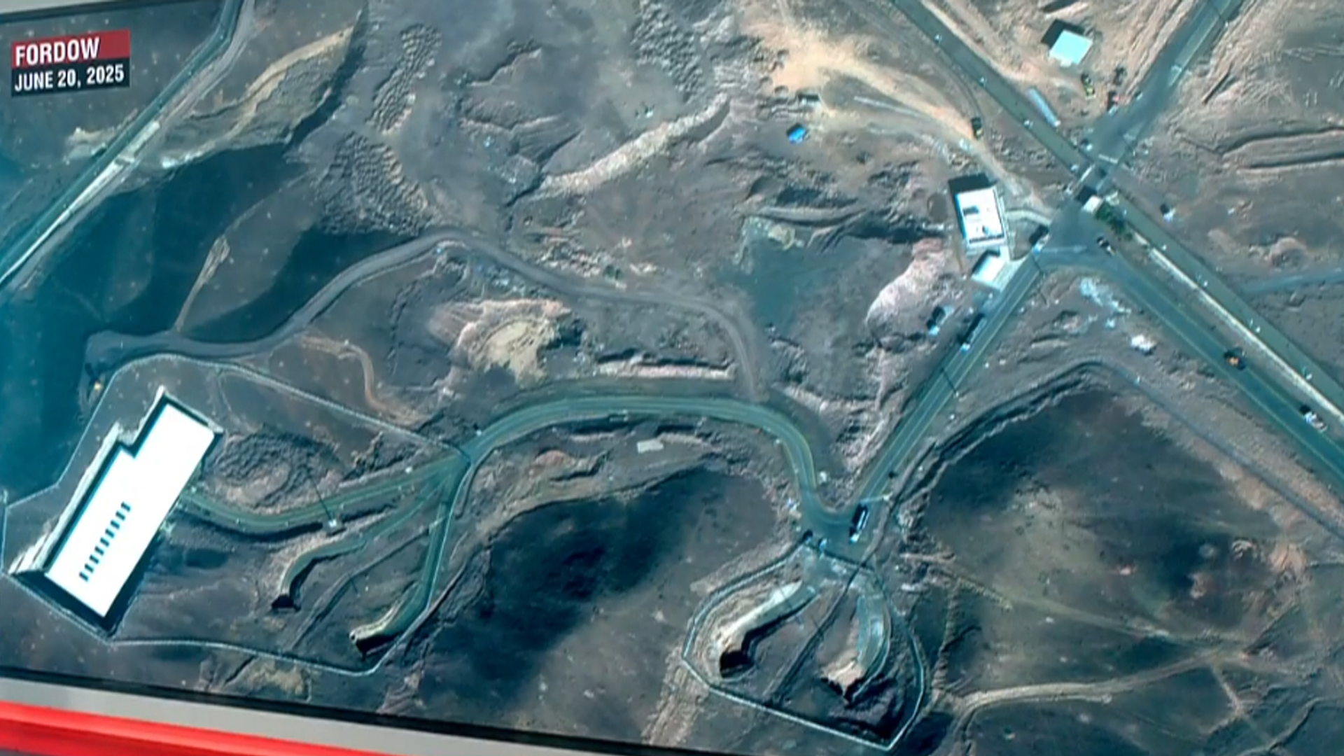 Post-Strike Images At Fordow Nuclear Site Show Damage After US Bombed Iran