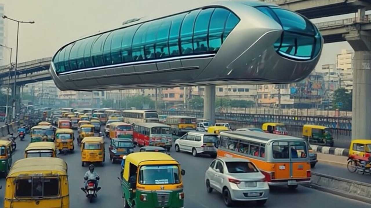 'Flying Buses' For Bengaluru's Traffic Chaos? What Nitin Gadkari Told NDTV