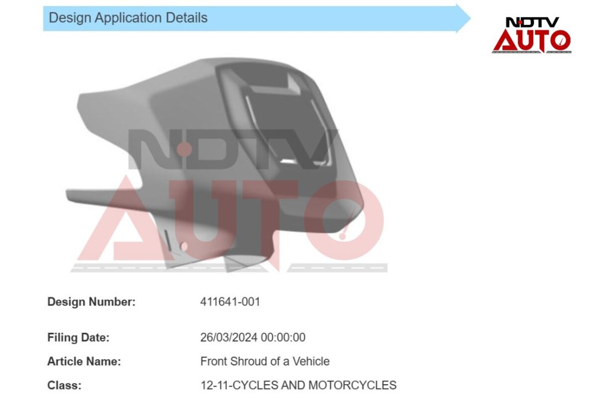 New Ather Electric Scooter Headlight Design Patent Revealed