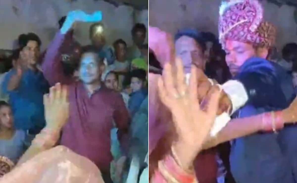 दूल्हे को डांस करते देख पैसे उड़ाने लगे फूफा जी, नोट से उतारी नज़र, फिर ...