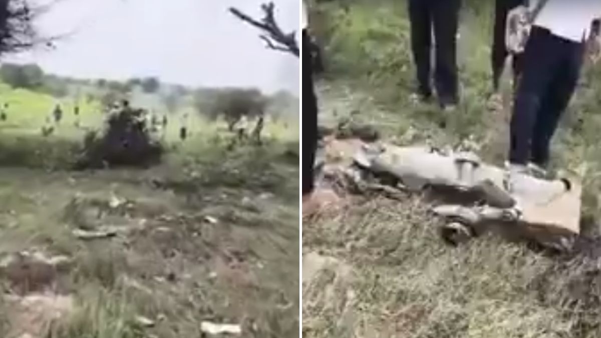 jaguar fighter jet crash rajasthan churu pilot killed, indian air force ...