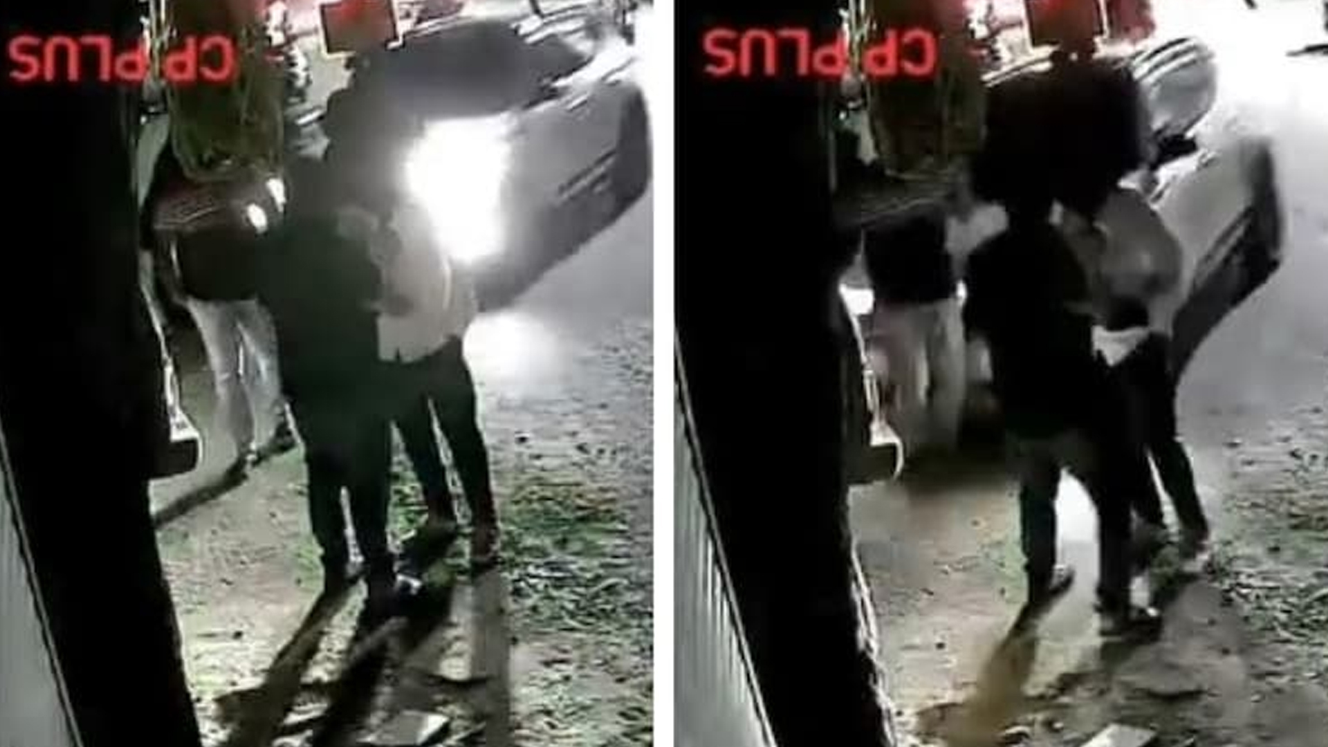 On Camera: Speeding Car Runs Over 4 Men In Karnataka, 1 Flung In Air