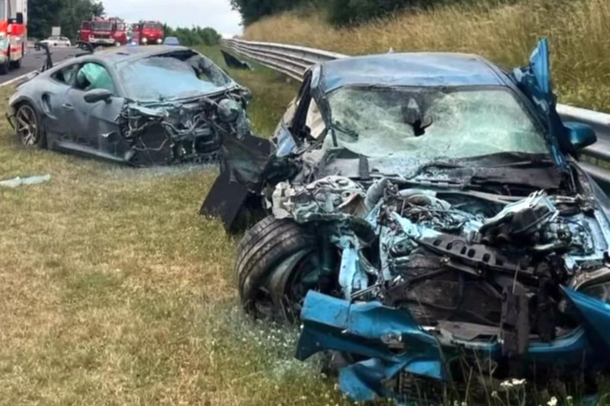 Porsche GT3 RS Crashes With BMW M2 At Nurburgring: Watch Video