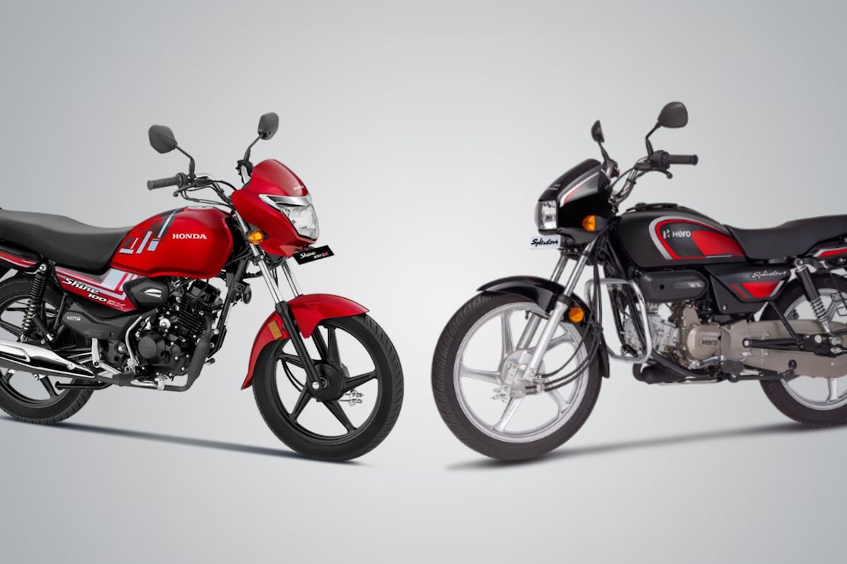Hero Splendor Plus vs Honda Shine 100 DX Comparison: Price, Specs, And More