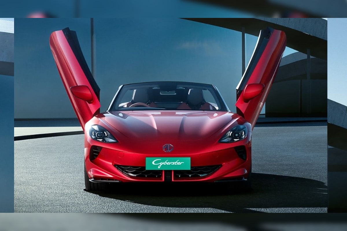 MG Cyberster Launched In India At Rs 75 Lakh: Specs, Top Speed ...