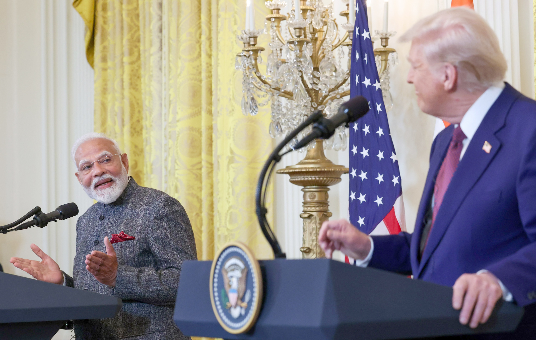 PM Modi on Trump's will always be friends remark amid strains in India ...
