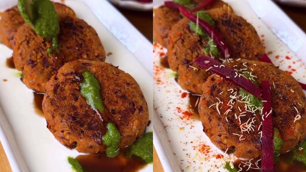 Enjoy Chaat Minus The Guilt! This High-Protein Rajma Tikki Chaat ...