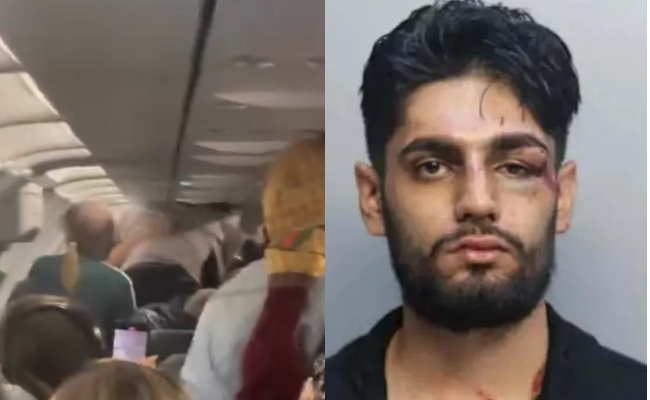 Video: Indian-Origin Man Ishaan Sharma Chokes Passenger Mid-Flight ...