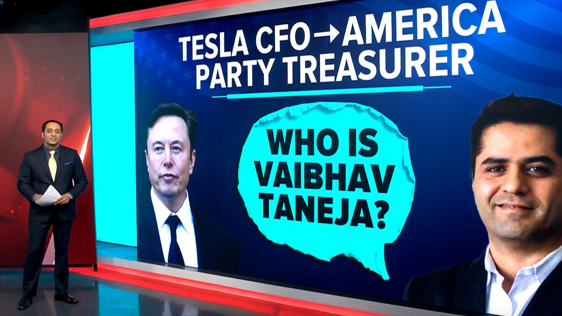 Meet Vaibhav Taneja, Tesla CFO, Now Treasurer Of Elon Musk's 'America ...