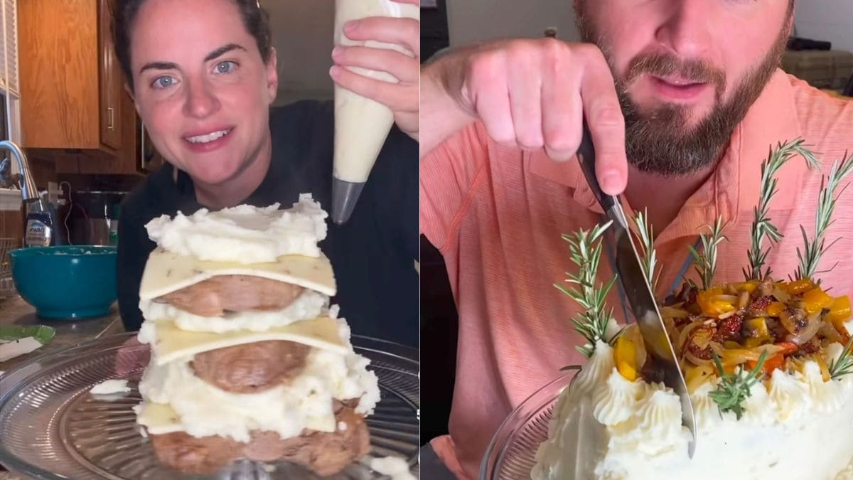 Woman Prepares Meat Cake With Vegetable Toppings, Internet Surprisingly ...