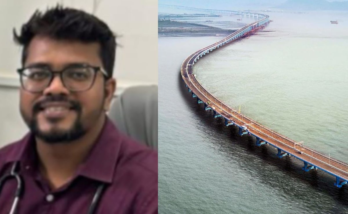 Mumbai Atal Setu bridge incident doctor Omkar Kavitkes last call to mom before jumping off ...