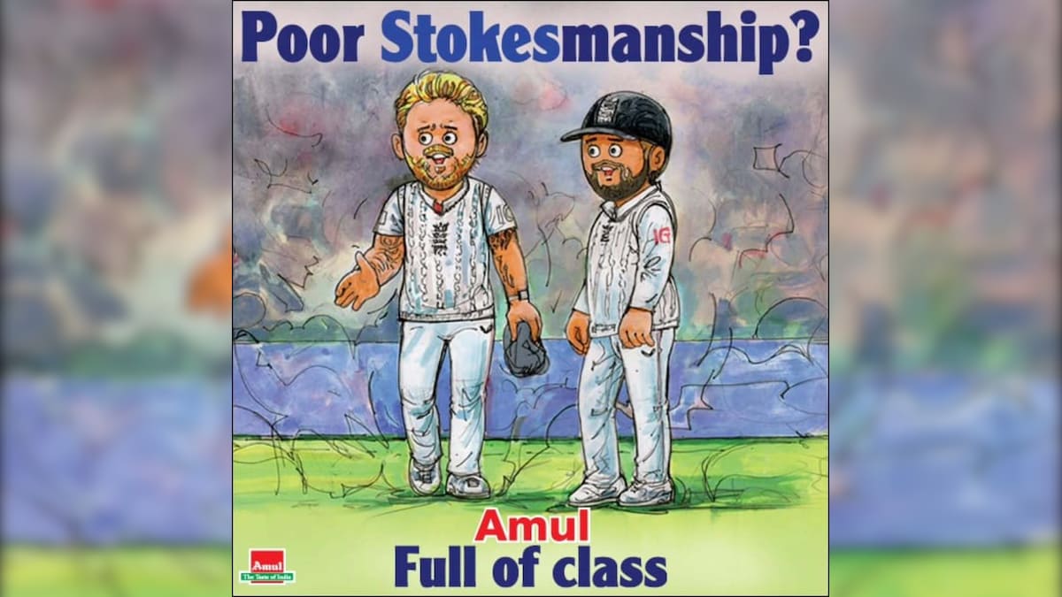 "Poor Stokesmanship?" - Amul Shares Topical For Ben Stokes Handshake ...
