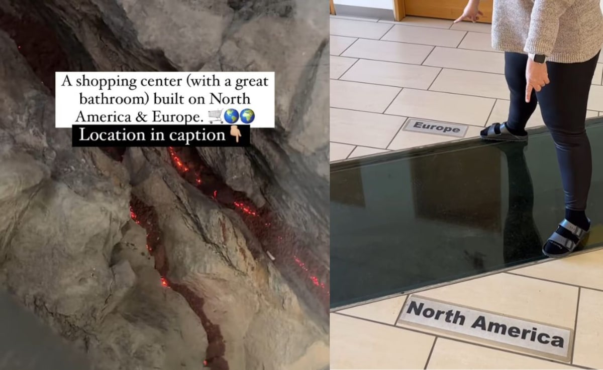 This Unique Bathroom Lets You "Pee On Two Continents" At The Same Time