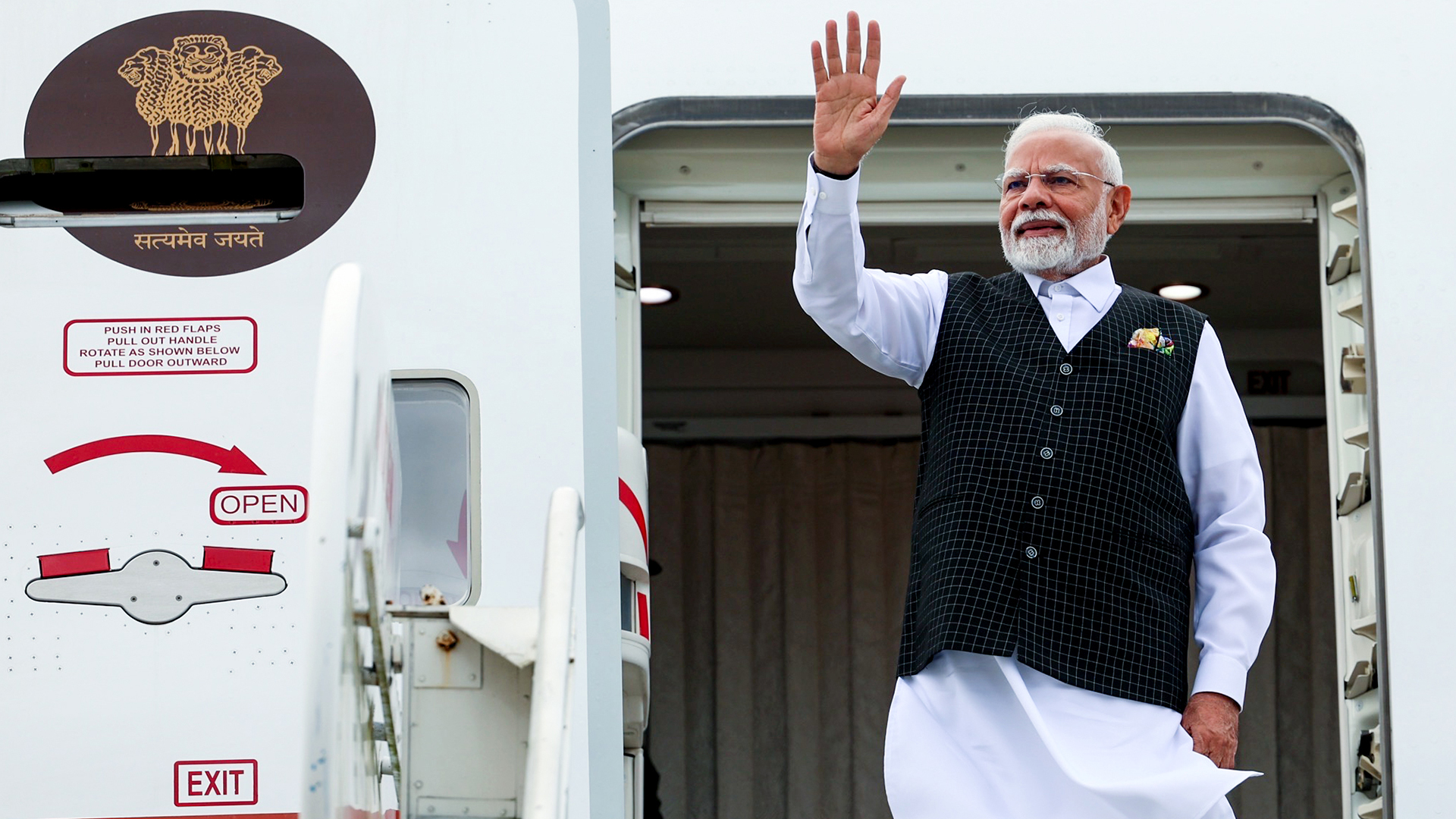 PM Modi Arrives In Brazil To Attend 17th BRICS Summit