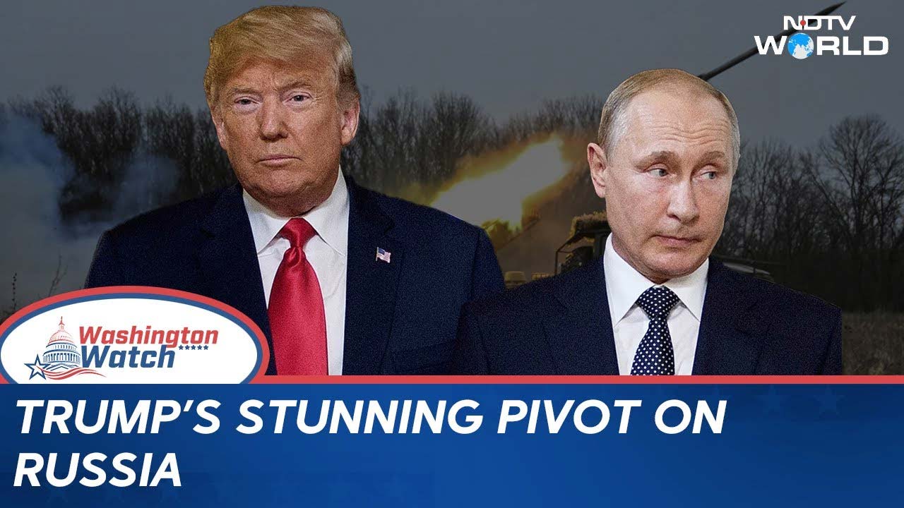 Trump's Stunning Pivot On Russia | US Restarts Arms Flow To Ukraine Via ...