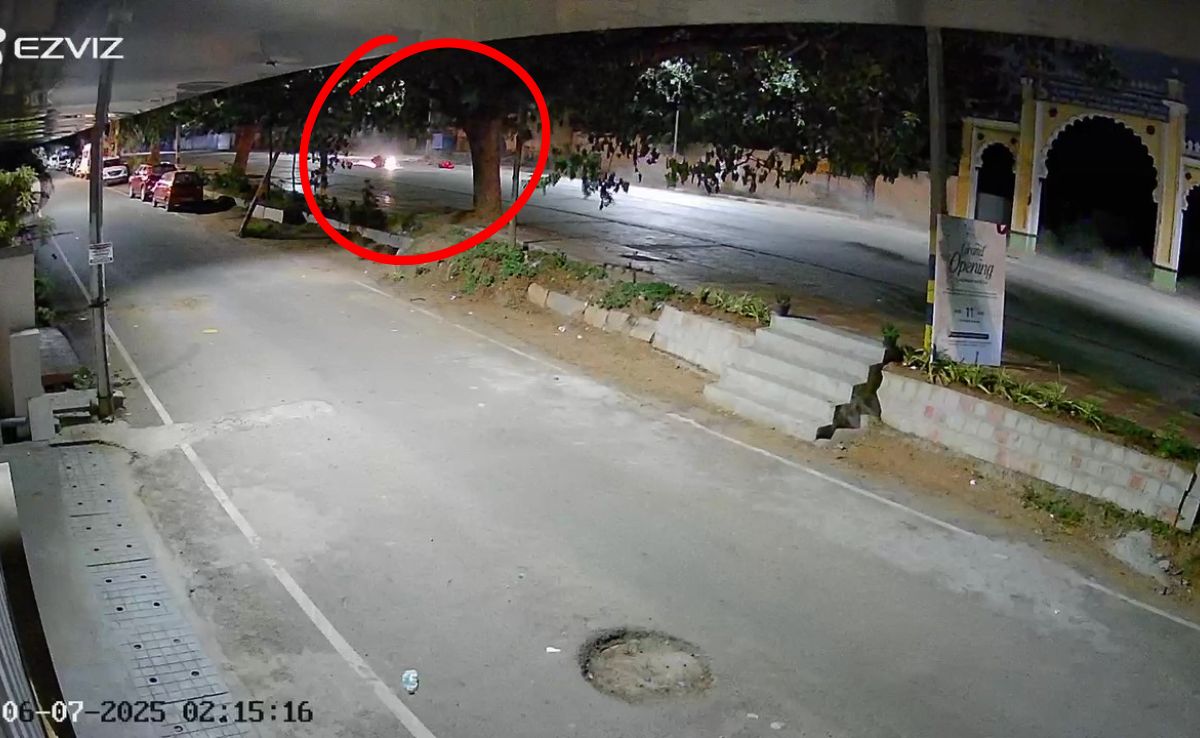 Video: Speeding Hayabusa Crashes Into Delivery Boy In Mysuru, Both Die
