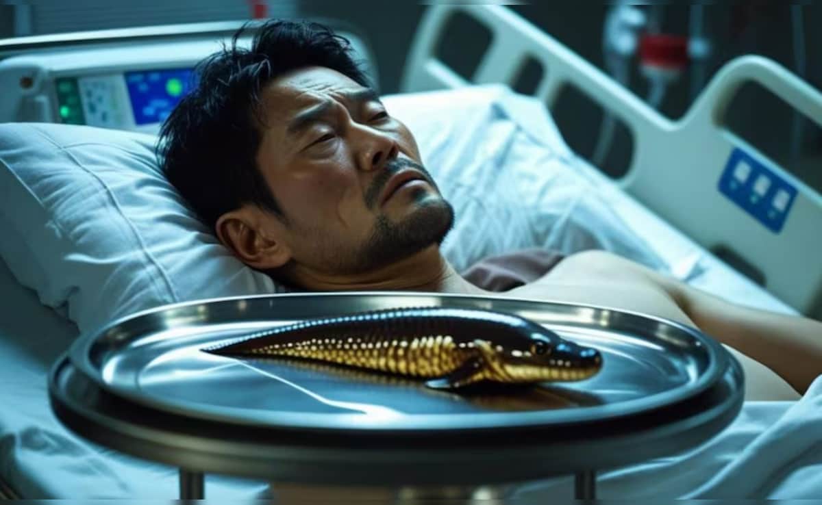 पेट दर्द की शिकायत लेकर पहुंचा था अस्पताल, CT स्कैन में दिखी पेट में ...