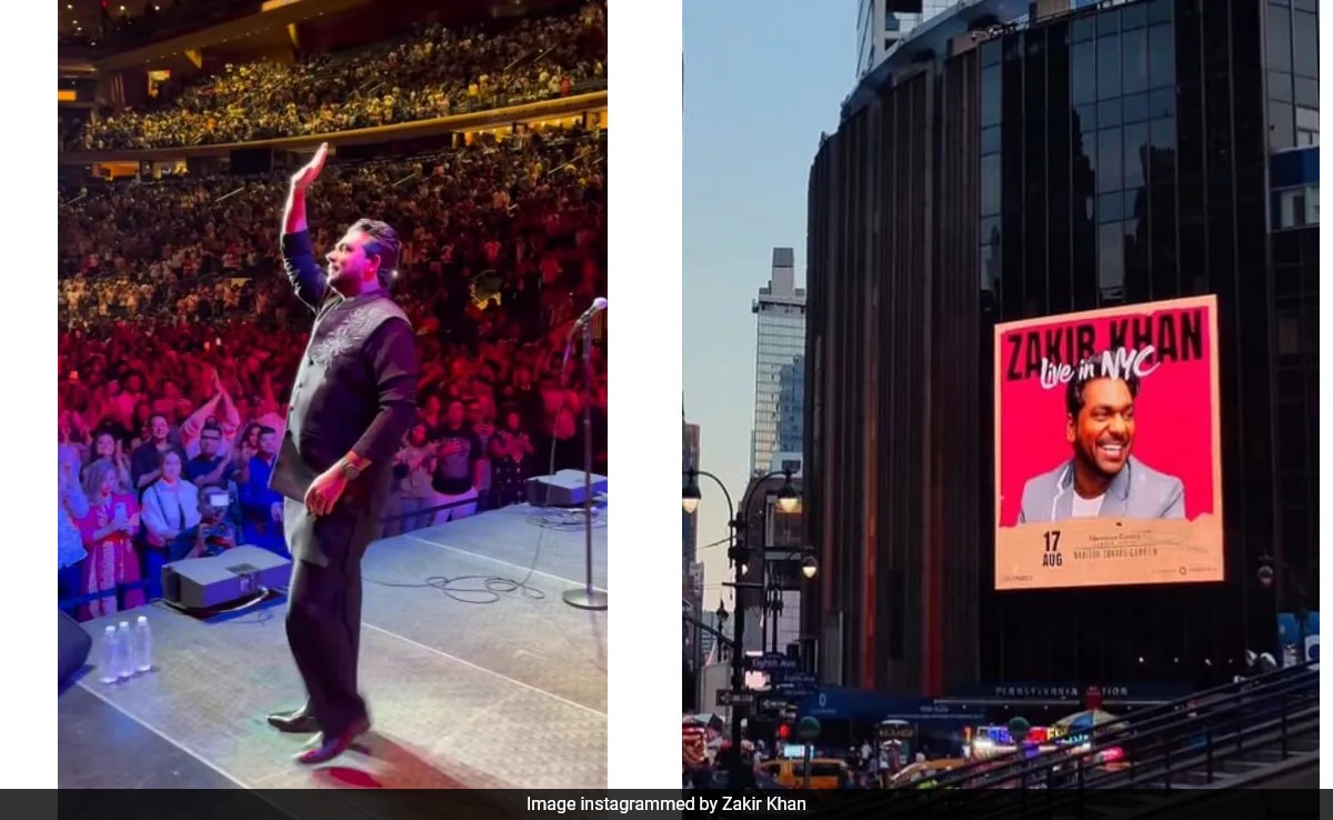Zakir Khan Becomes First Indian To Perform A Hindi Comedy Show At ...