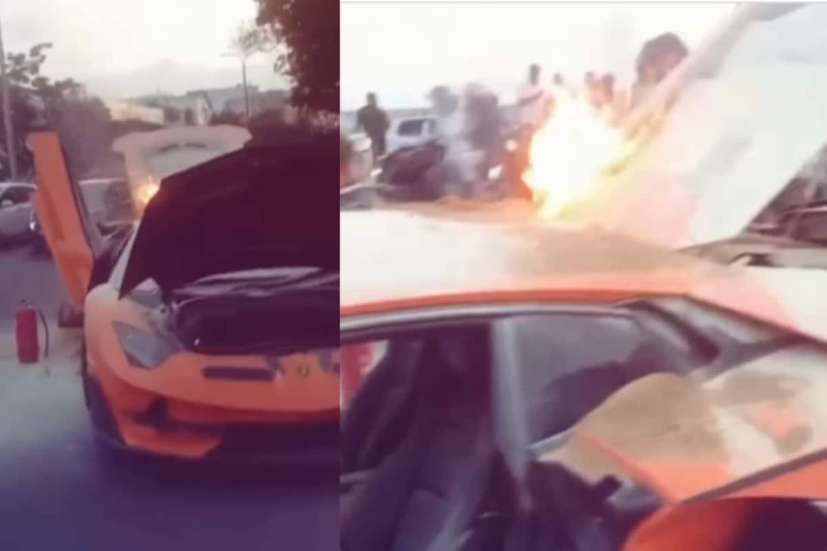 why do lamborghinis catch fire