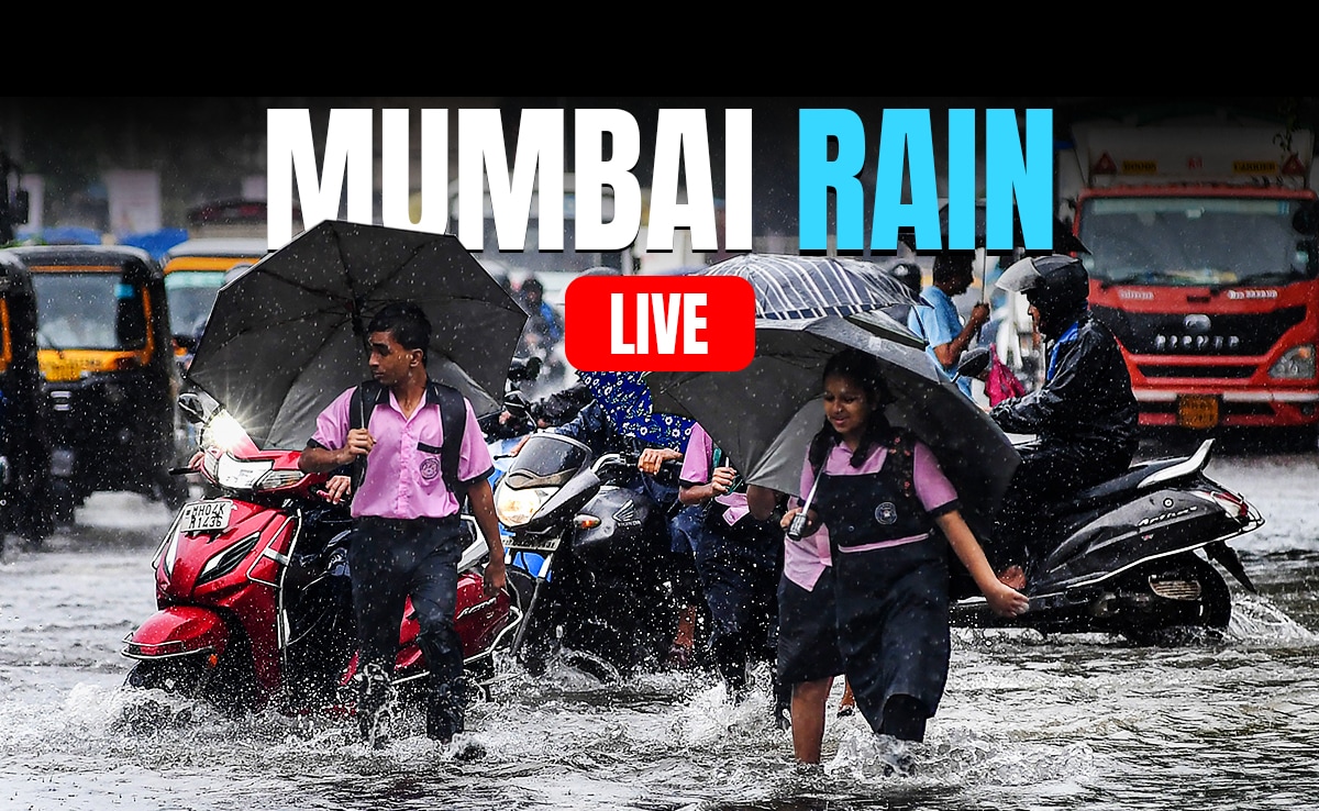 Mumbai Rain: सड़कों पर सैलाब से मायानगरी का बुरा हाल, ट्रेनों की रफ्तार ...