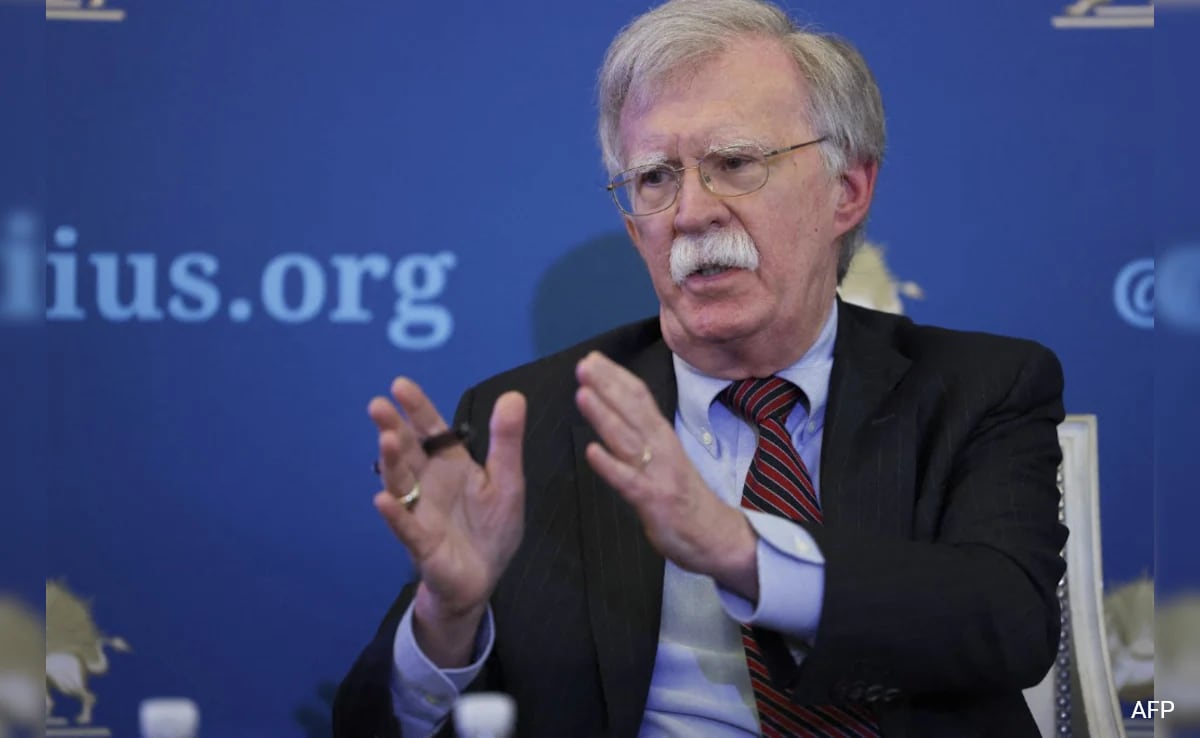 FBI Raids Ex-US NSA John Bolton's Home Days After His Criticism Of Trump Tariffs