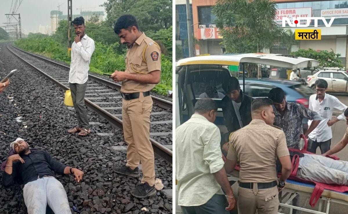 Gaurav Nikam young man fell from the Tapovan Express lost his leg was attacked by a person ...