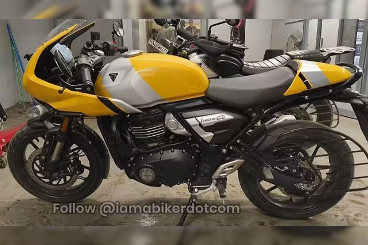 Triumph Thruxton 400 Fully Revealed In Leaked Images Ahead Of August 6 ...