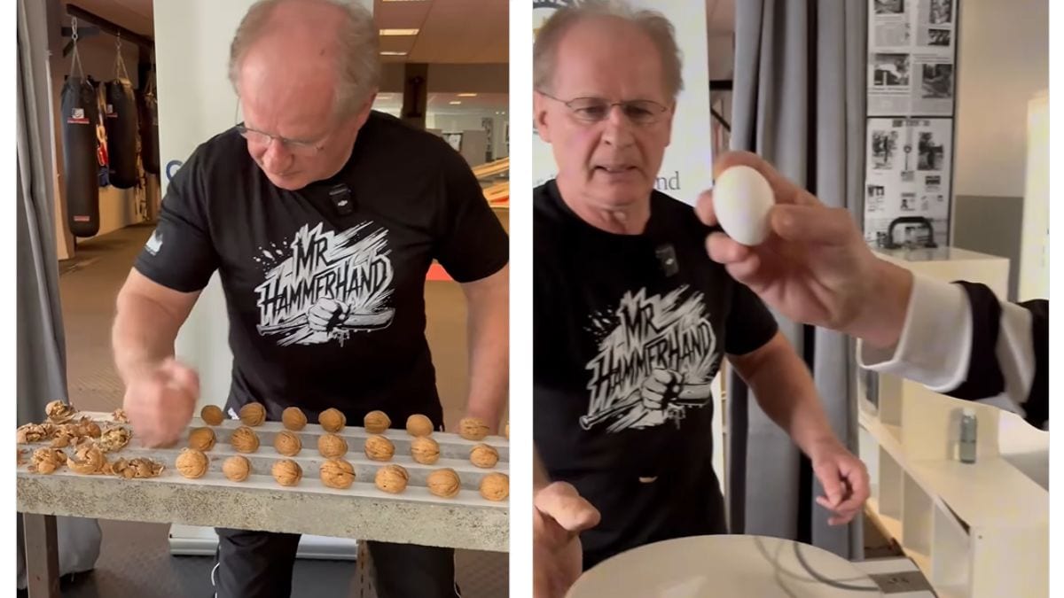 Man Breaks Guinness World Record, Crushes 293 Walnuts In 1 Min While ...