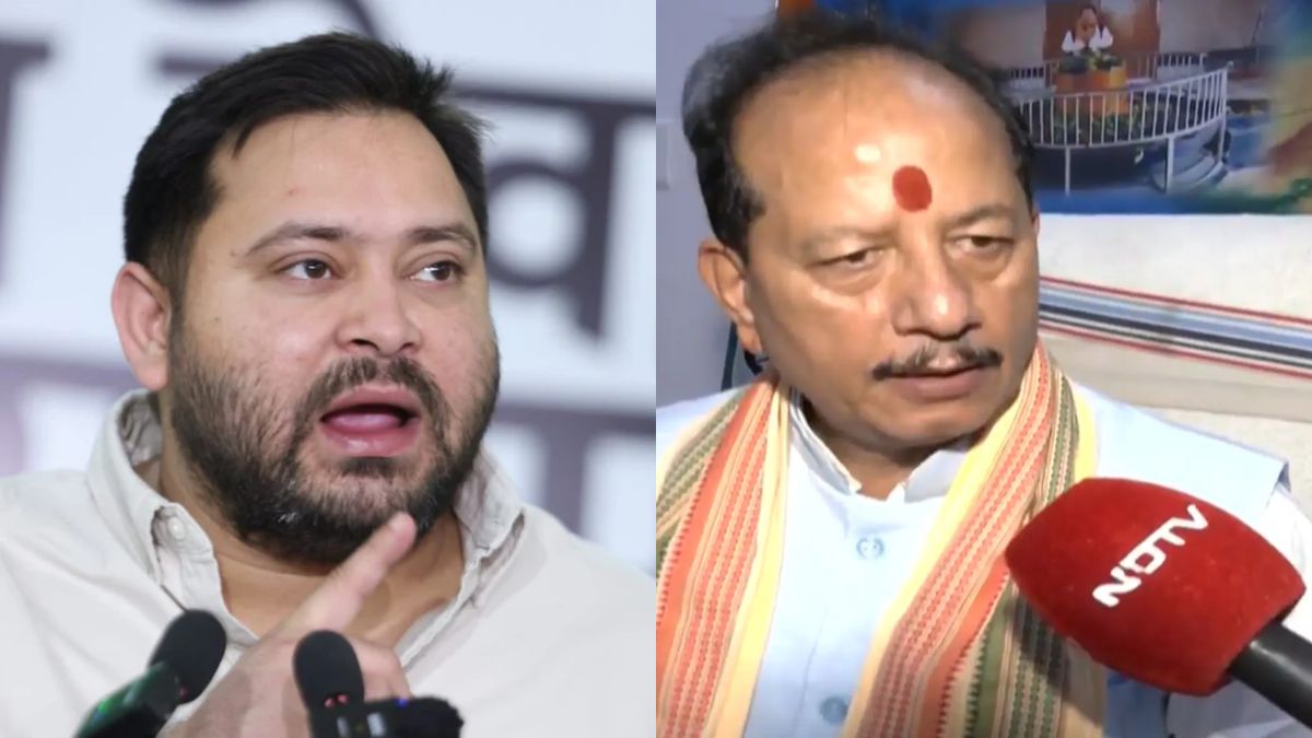 Tejashwi Yadav, Vijay Kumar Sinha, Special Intensive Revision: Tejashwi Yadav Says Bihar Deputy ...