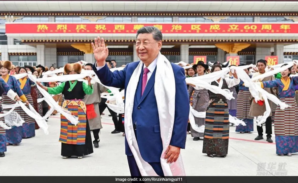China's Xi Jinping Makes Rare Visit To Tibet, A Second-Ever As President
