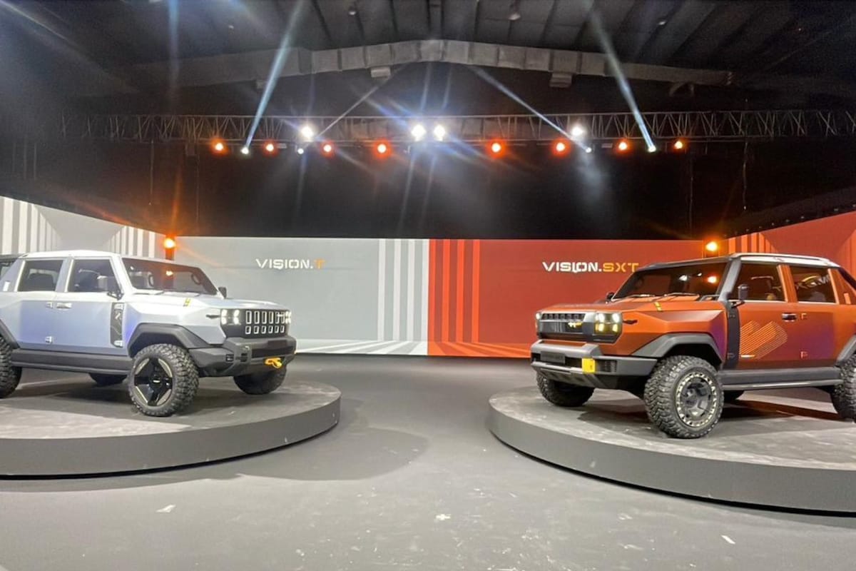 Mahindra Vision T And Vision SXT Revealed, Channels Ford Bronco Vibes
